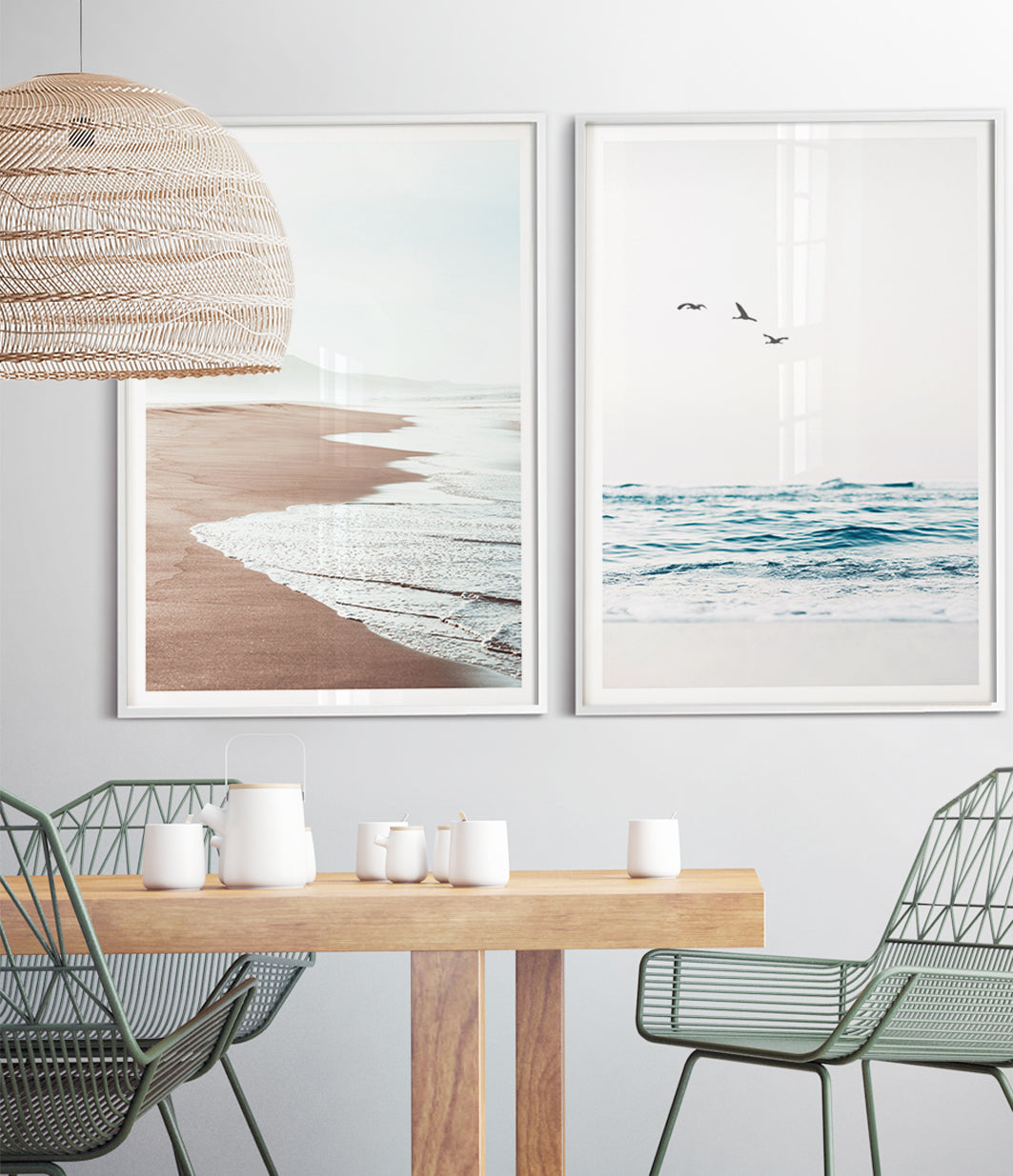 Shop Beach Wall Art Set of 2 | Beach Prints Australia – Little Ink Empire