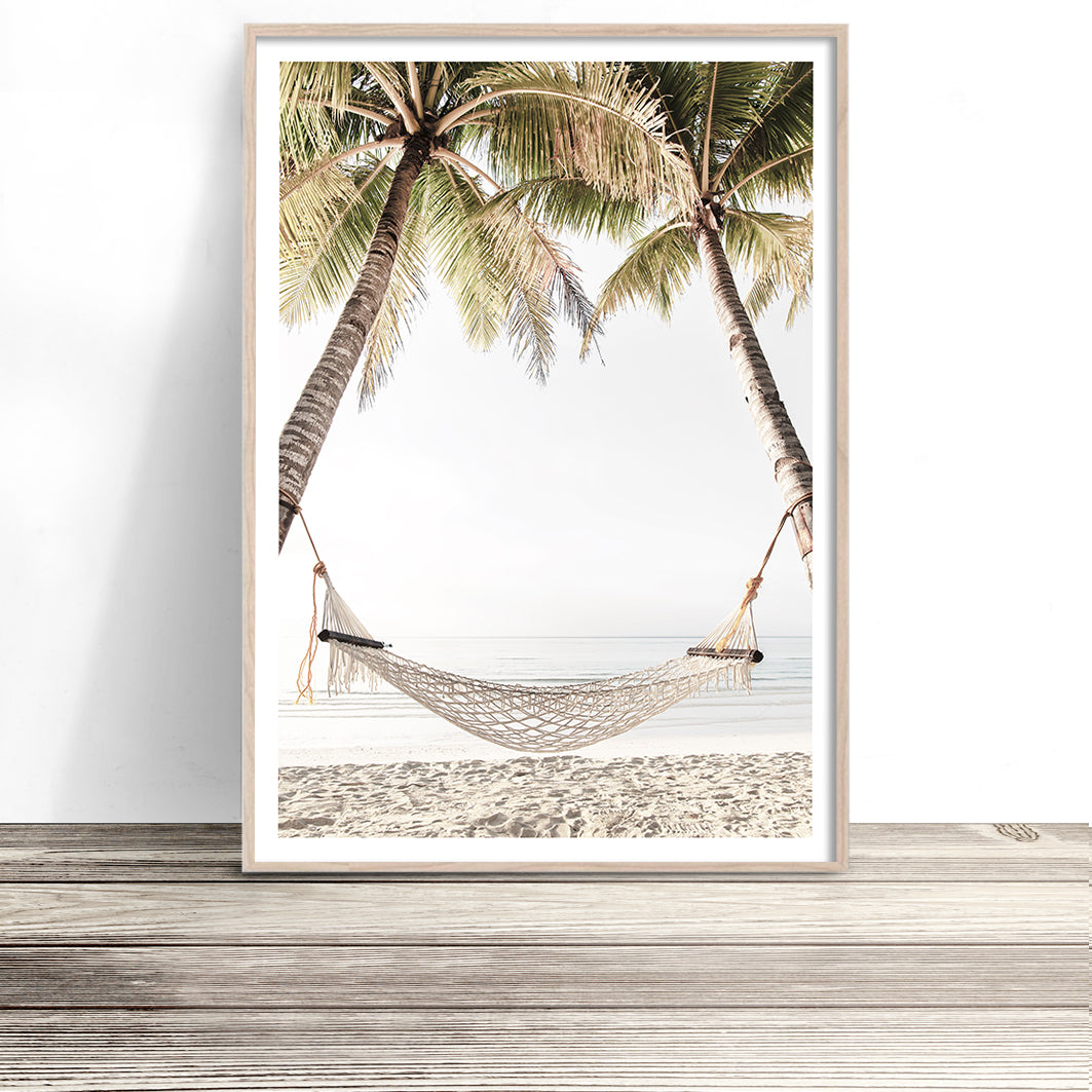 Island Breeze | Tropical Beach Coastal Wall Art Print – Little Ink Empire