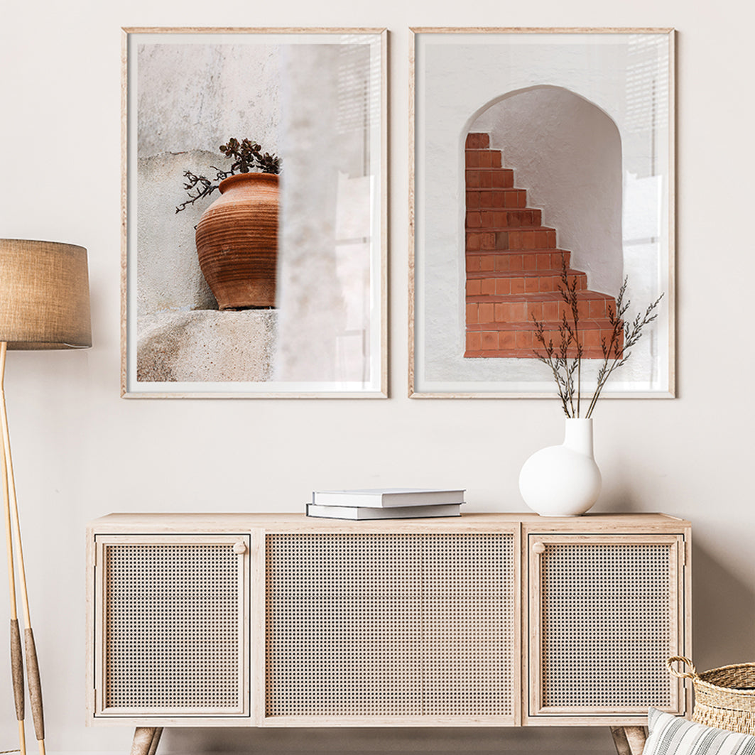 Shop Mediterranean Artwork Set | Terracotta Prints – Little Ink Empire