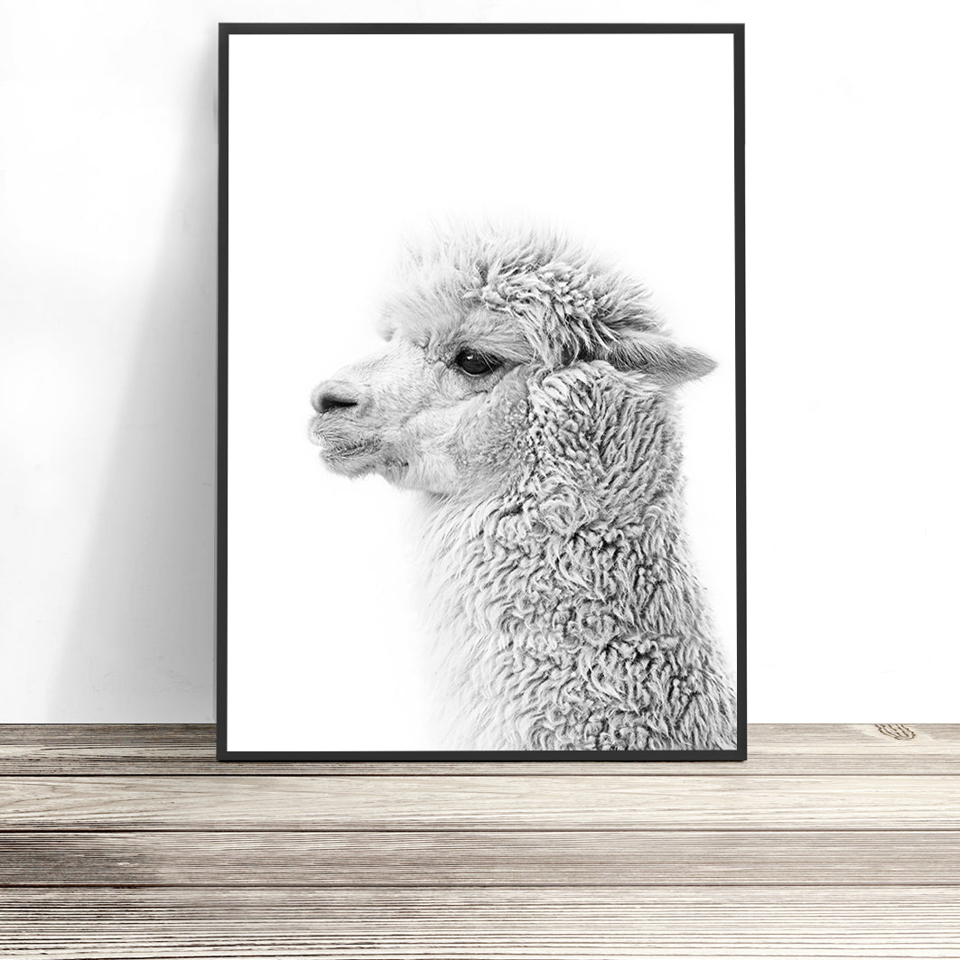 Alpaca Print | Llama Wall Art – Little Ink Empire