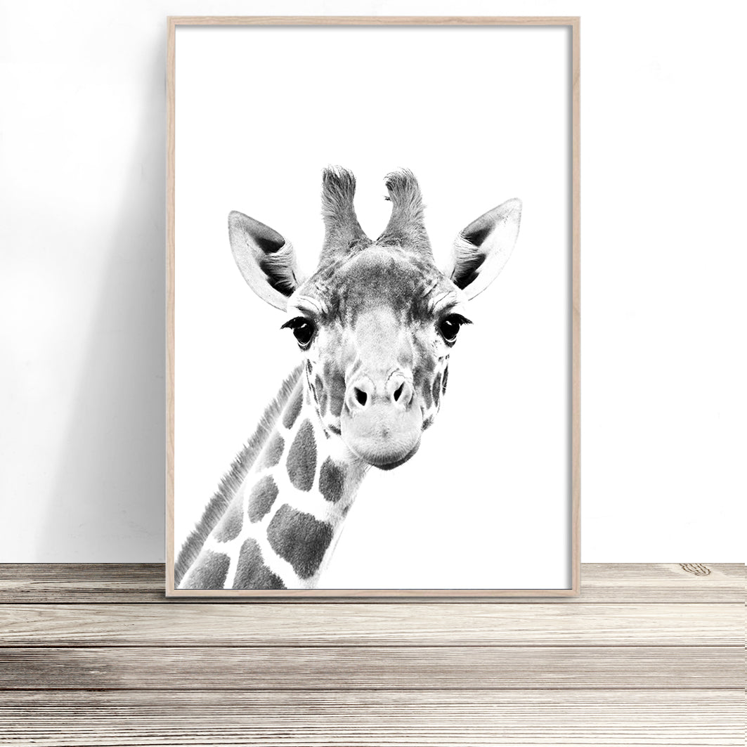 Giraffe Wall Art | Kids Prints | Playroom Wall Art | Giraffe Nursery ...