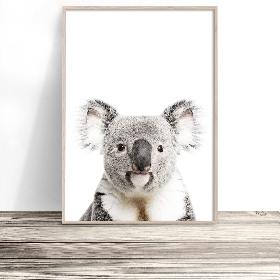 Koala Print | Australian Animal Wall Art, Native Wildlife Print ...
