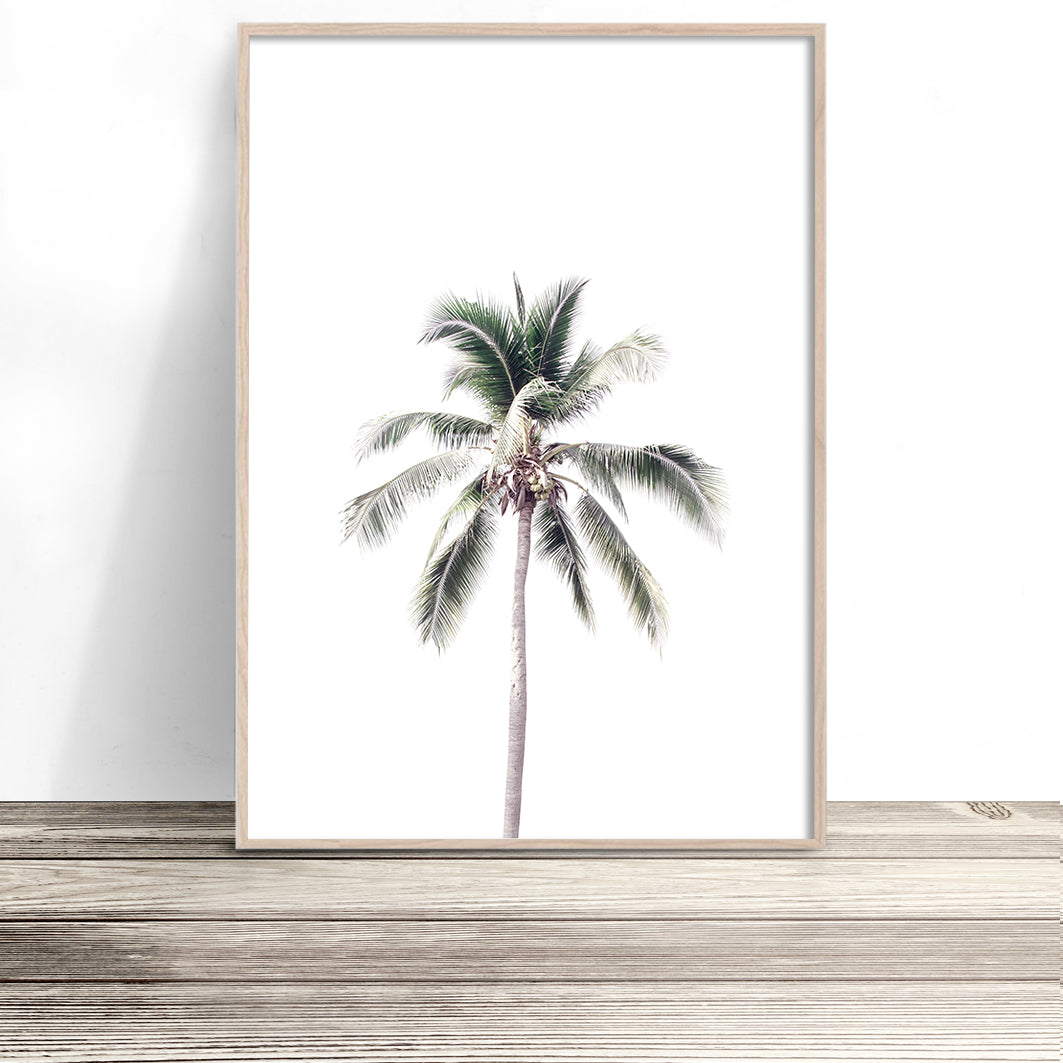 Vintage Palm Tree Print (Colour) – Little Ink Empire
